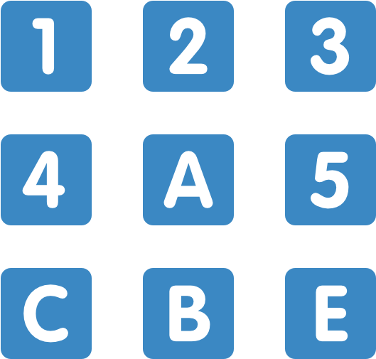 Characters And Numbers - Number Icon Png Blue - (600x564) Png Clipart ...
