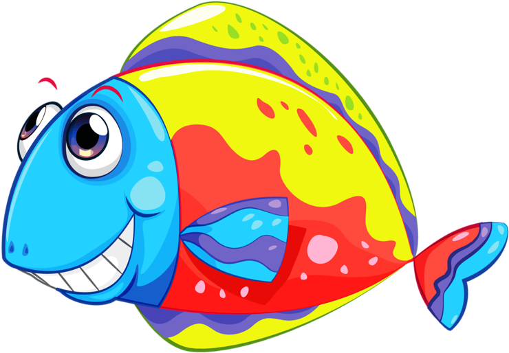 Safarifishoceanfree Printablesclip Artcartoon Children's - Rybka ...