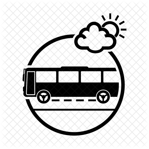 Bus Icon - Bus Icon - Full Size PNG Clipart Images Download