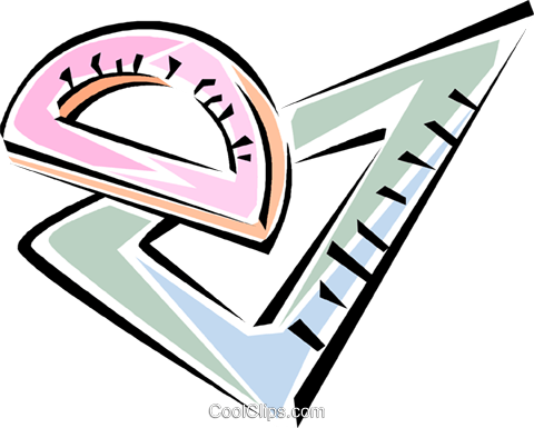 Protractor, Triangle Royalty Free Vector Clip Art Illustration ...
