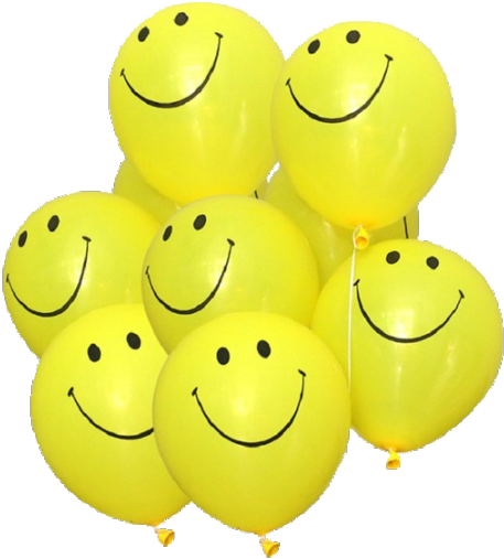N1ghtcrawlers - Smiley Balloon - (500x528) Png Clipart Download