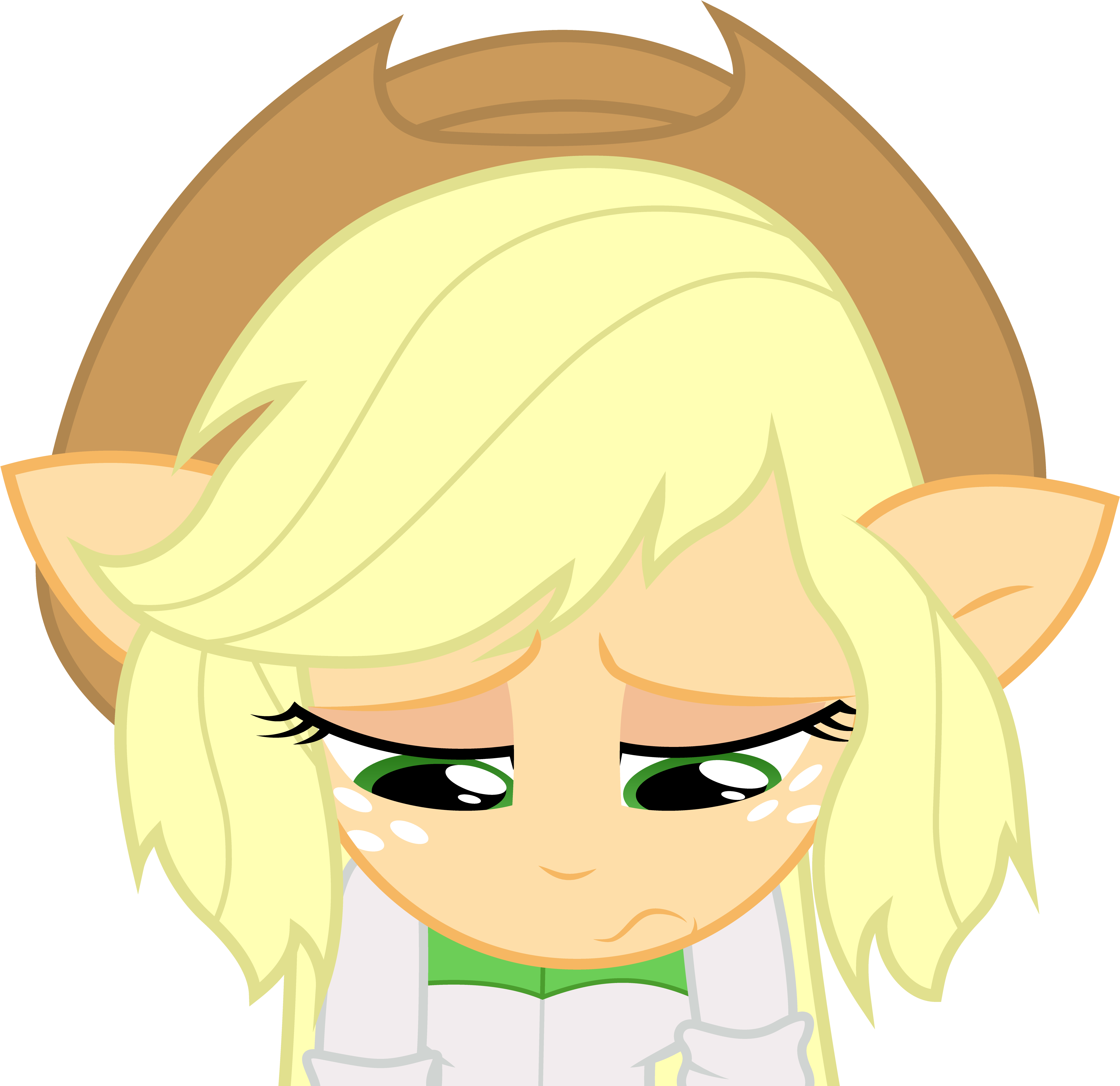 Applejack Happy Face