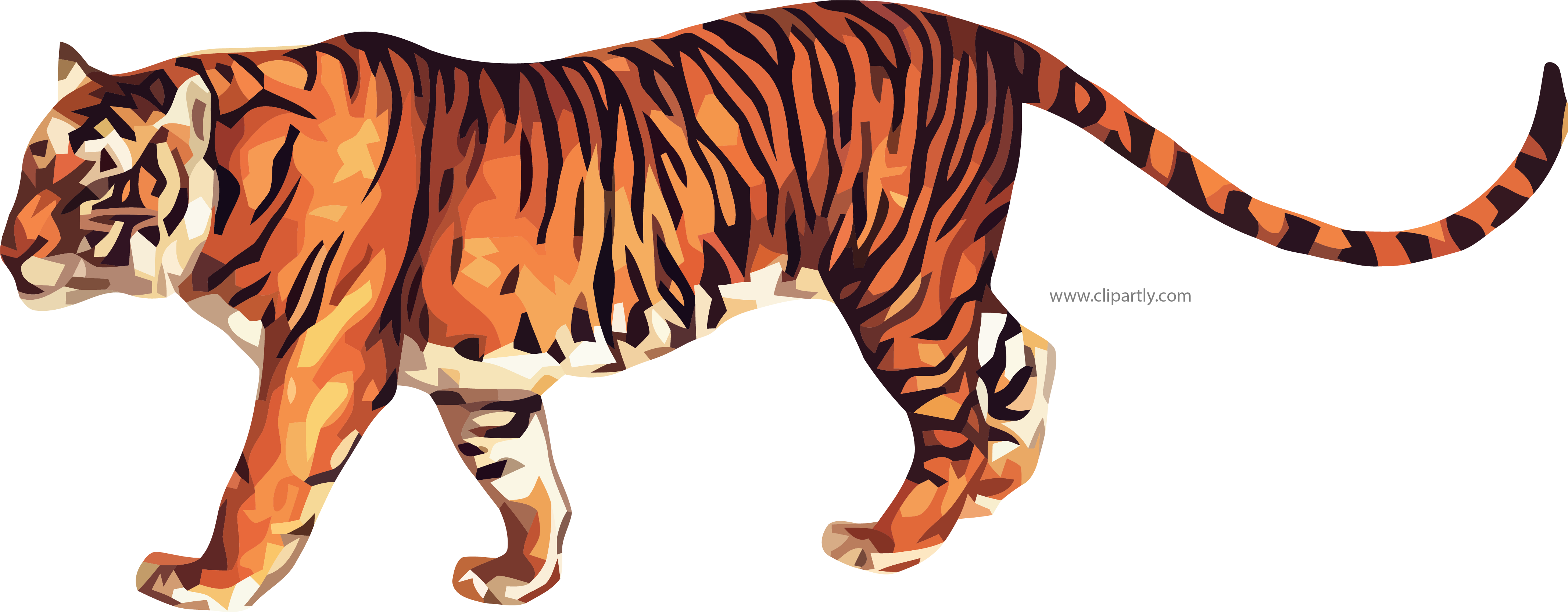 True Tiger Clipart Png Image Www - Macmillan Illustrated Animal ...