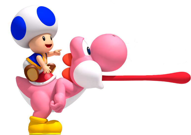 Pink Yoshi - Pink Yoshi New Super Mario Bros Wii - (800x566) Png ...