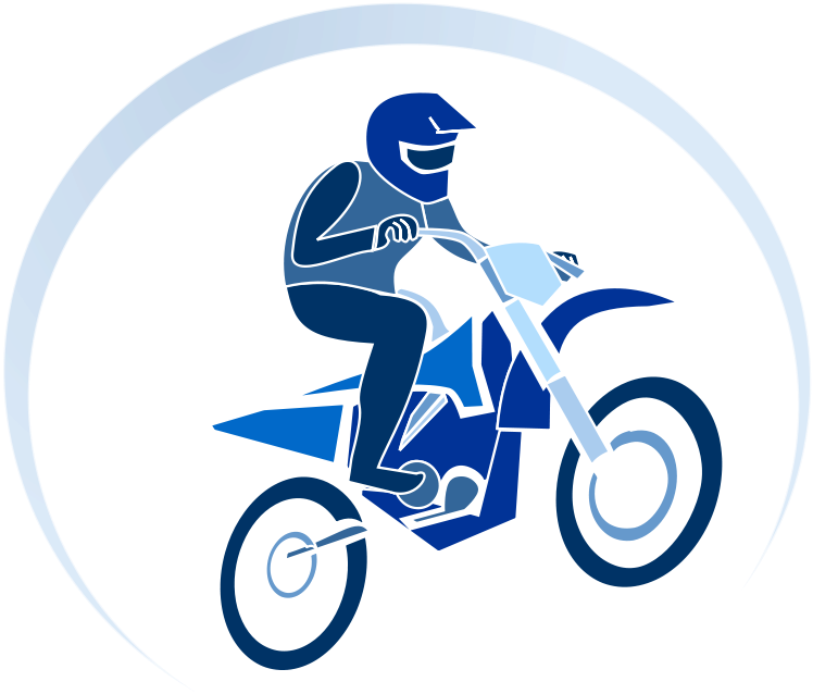 Bicycle Cycling Auto Racing Clip Art - Vector Two Wheeler Bikes - Full ...