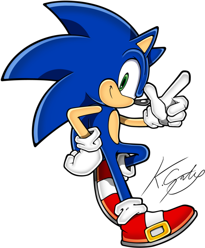 Sonic The Hedgehog - Sonic Rush Adventure Sonic - (843x948) Png Clipart ...