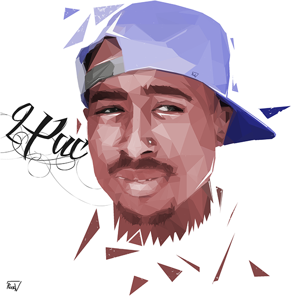 2pac Png Pic - Tupac Shakur - (600x600) Png Clipart Download