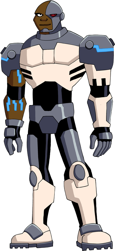 Cyborg Redesign By Glee Chan - Justice League Doom Cyborg - (443x876 ...