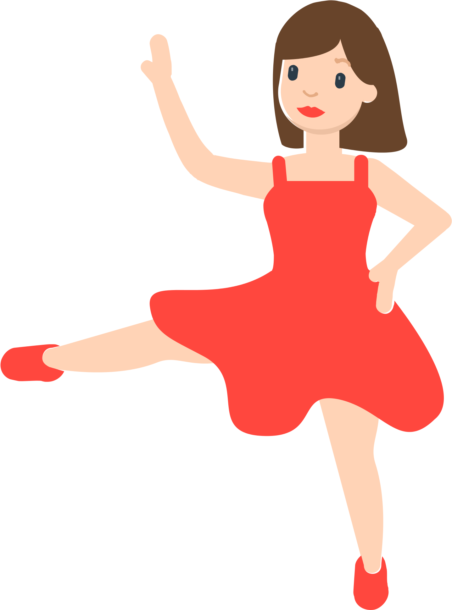 Dancing Emoji Transparent Background - (2000x2000) Png Clipart Download