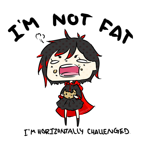 0 I'm Horizontally Chauenged Hair Facial Expression - Fat Ruby Rose ...