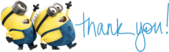 Image Of Thank You - Minions Thank You Gif - (640x337) Png Clipart Download