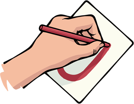 Hand Emoji Clipart Left Handed - Cartoon Left Hand Writing - (459x356 ...