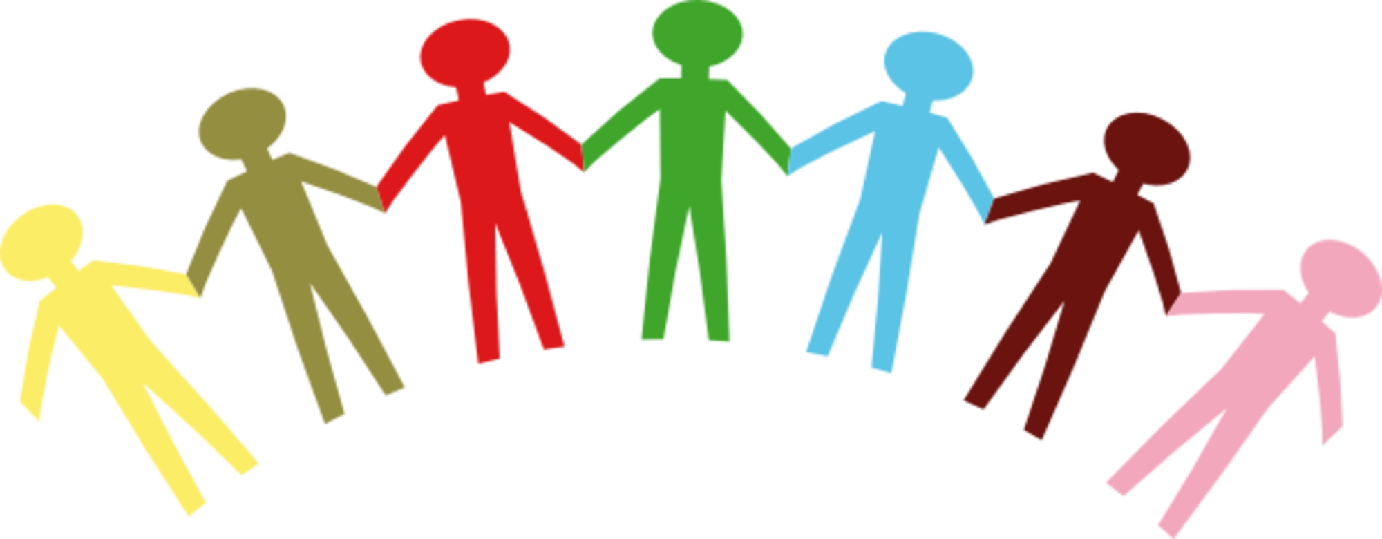 People Holding Hand Group - Unity Clipart - Full Size PNG Clipart ...