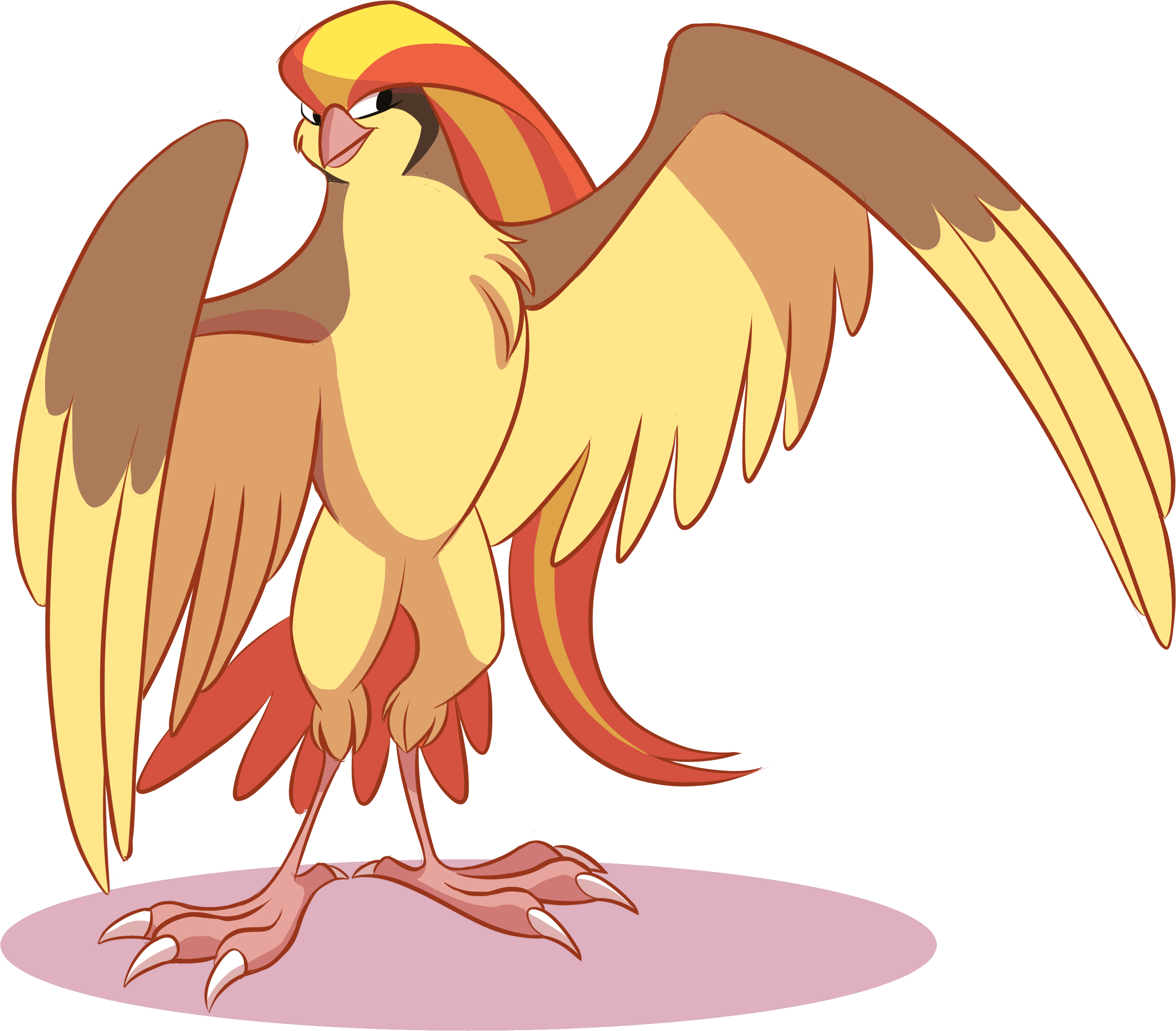 Pidgeot - Pidgeot - (2808x2511) Png Clipart Download