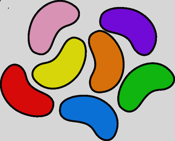 Jellybeans Clip Art Clipart Pictures Of Jelly - Jelly Bean Clipart ...