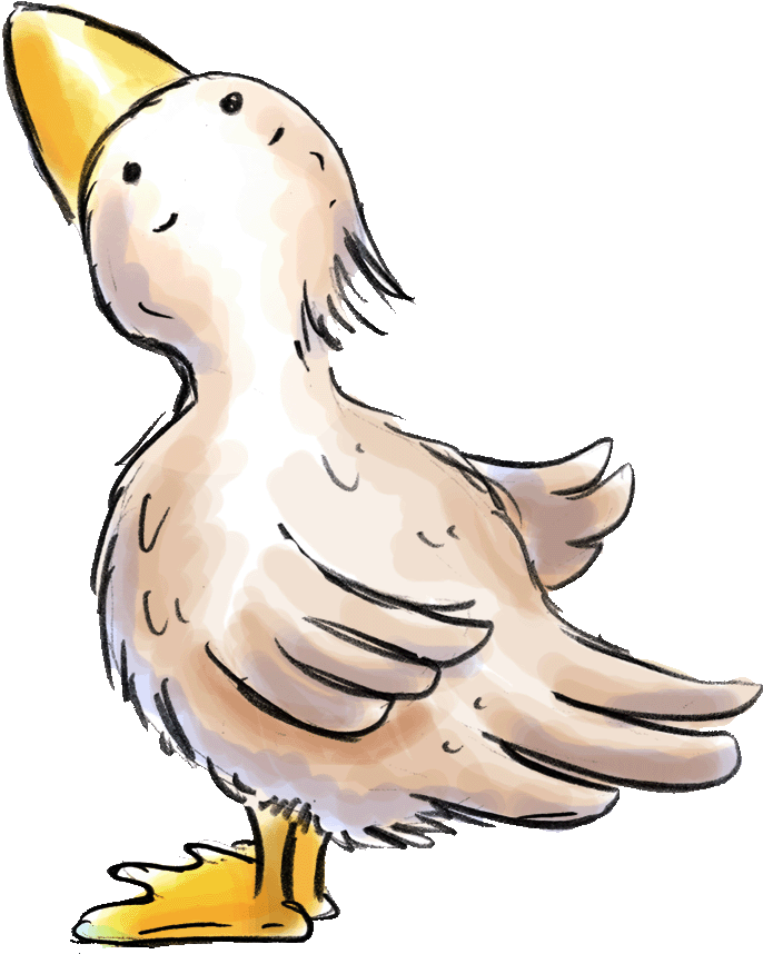 Duck And Duckling Clipart - Ugly Duckling Animated Gif - (741x906) Png ...