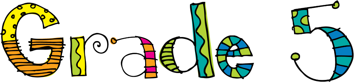 Grade 5 Clipart - 5th Grade - Full Size PNG Clipart Images Download