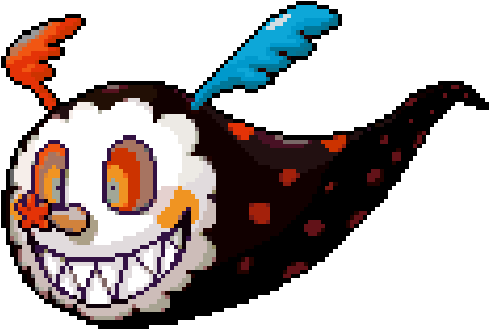 Pixel Clipart Creepy - Transparent Pixel Monster Gif - (500x328) Png ...