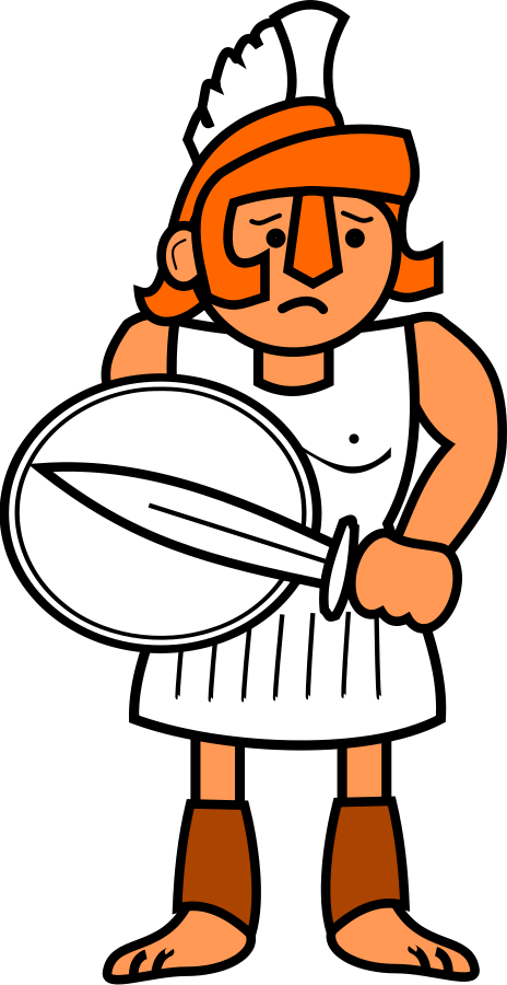 Ancient Greece Clip Art - Cartoon Greek Soldier - (464x900) Png Clipart ...
