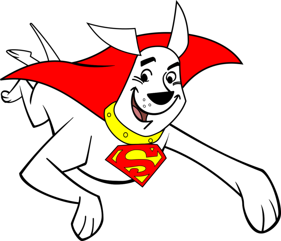 Krypto - Krypto - (965x827) Png Clipart Download