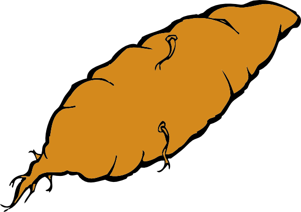 Yam Sweet Potato Vegetable Clip Art At Clker Com Vector - Cartoon ...