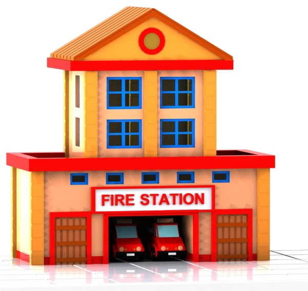 Fire Station Clipart Png - Fire Department Fire Station Clipart ...