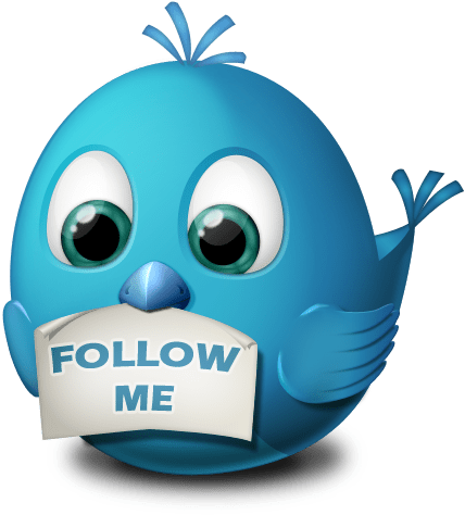 Twitter Follow Me Png - (512x512) Png Clipart Download