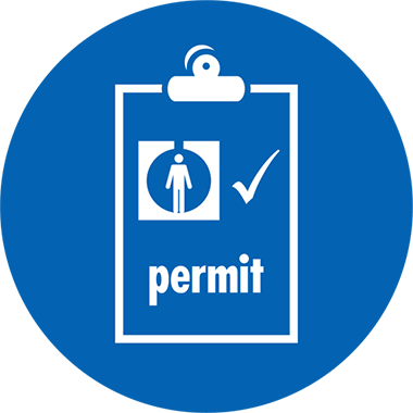 Work Permit - Permit To Work Png - (380x380) Png Clipart Download