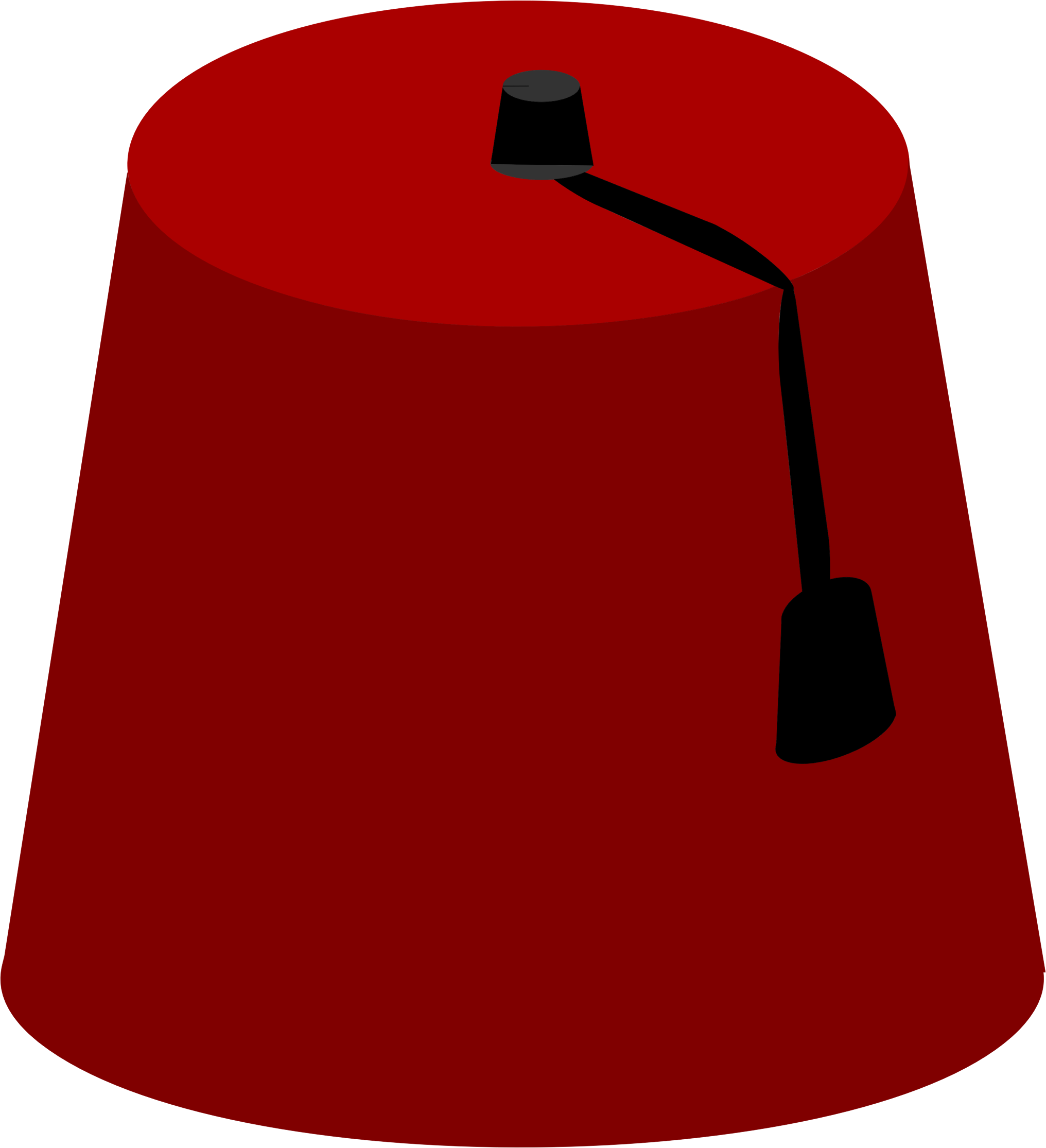 Clipart Fez Hat - Fez Hat Clip Art - (2032x2230) Png Clipart Download