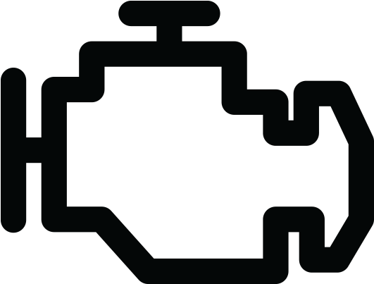 Check Engine Light Repairs - Check Engine Light Png - (600x600) Png ...