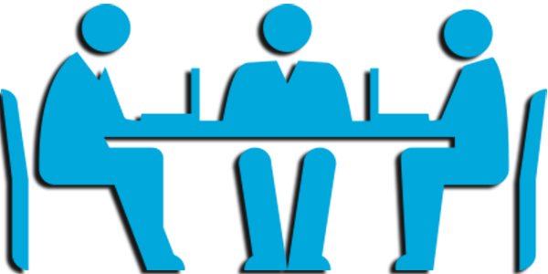 Face To Face Meeting Icon - (600x300) Png Clipart Download