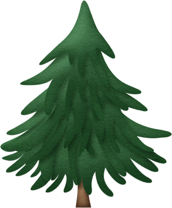 Pine Tree - Clip Art Christmas Pine Tree - Full Size PNG Clipart Images ...