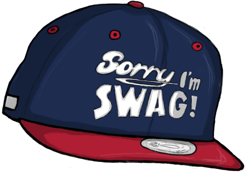 Cap Clipart Swag - Baseball Cap - (900x665) Png Clipart Download