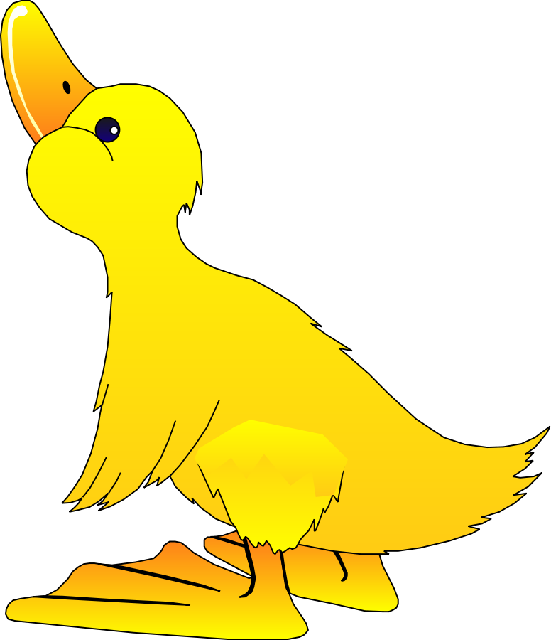 Transparent Background Duck Clipart - (776x900) Png Clipart Download