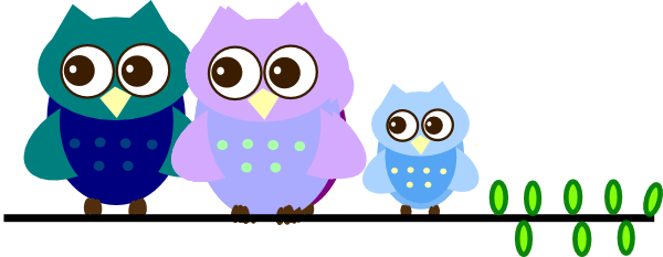 Family Owl Clip Art At Bclipart Com Vector Clip Art - Mother And Baby ...