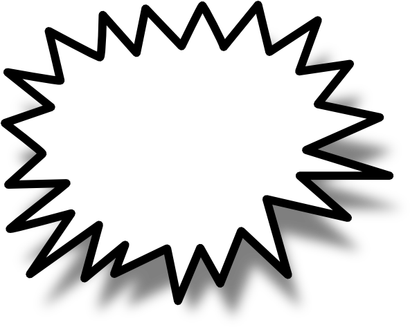 Comic Book Text Box - (600x477) Png Clipart Download