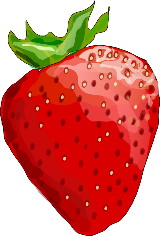 Strawberry, Fruit, Food, Pink, Red, Edible, Raw - Strawberry Clipart ...