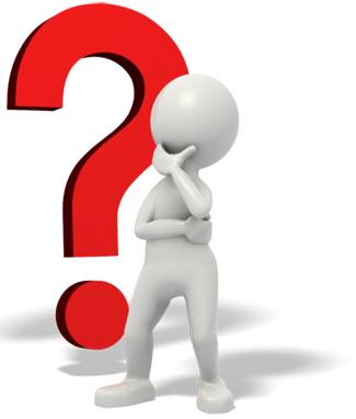 Stick Man Thinking Clipart - Human Question Mark Png - Full Size PNG ...