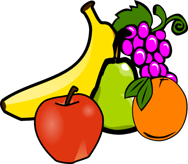 Food Clip Art Images - Fruits And Vegetables Clipart - Full Size PNG ...