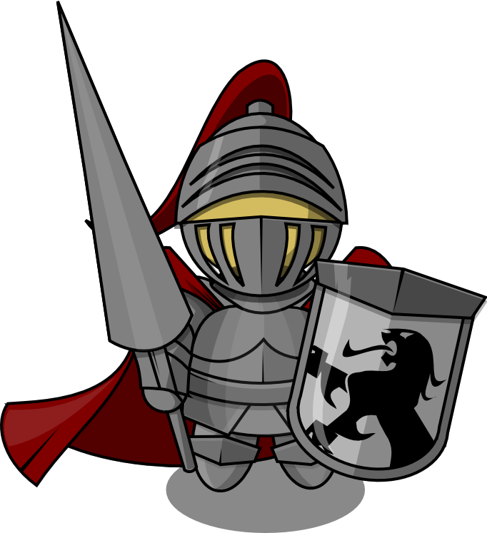 Knight Free To Use Clip Art - Knight Clipart Transparent - (682x747 ...