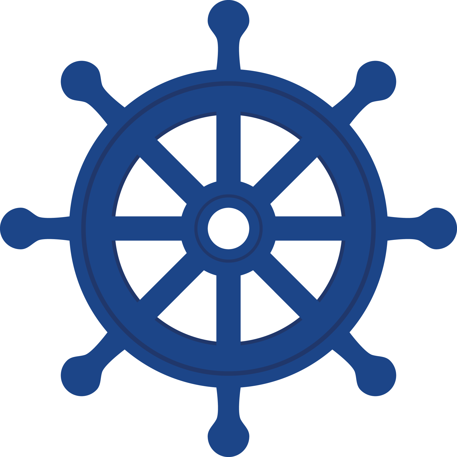 Nautical Clipart - Free Ship Wheel Vector - Full Size PNG Clipart ...