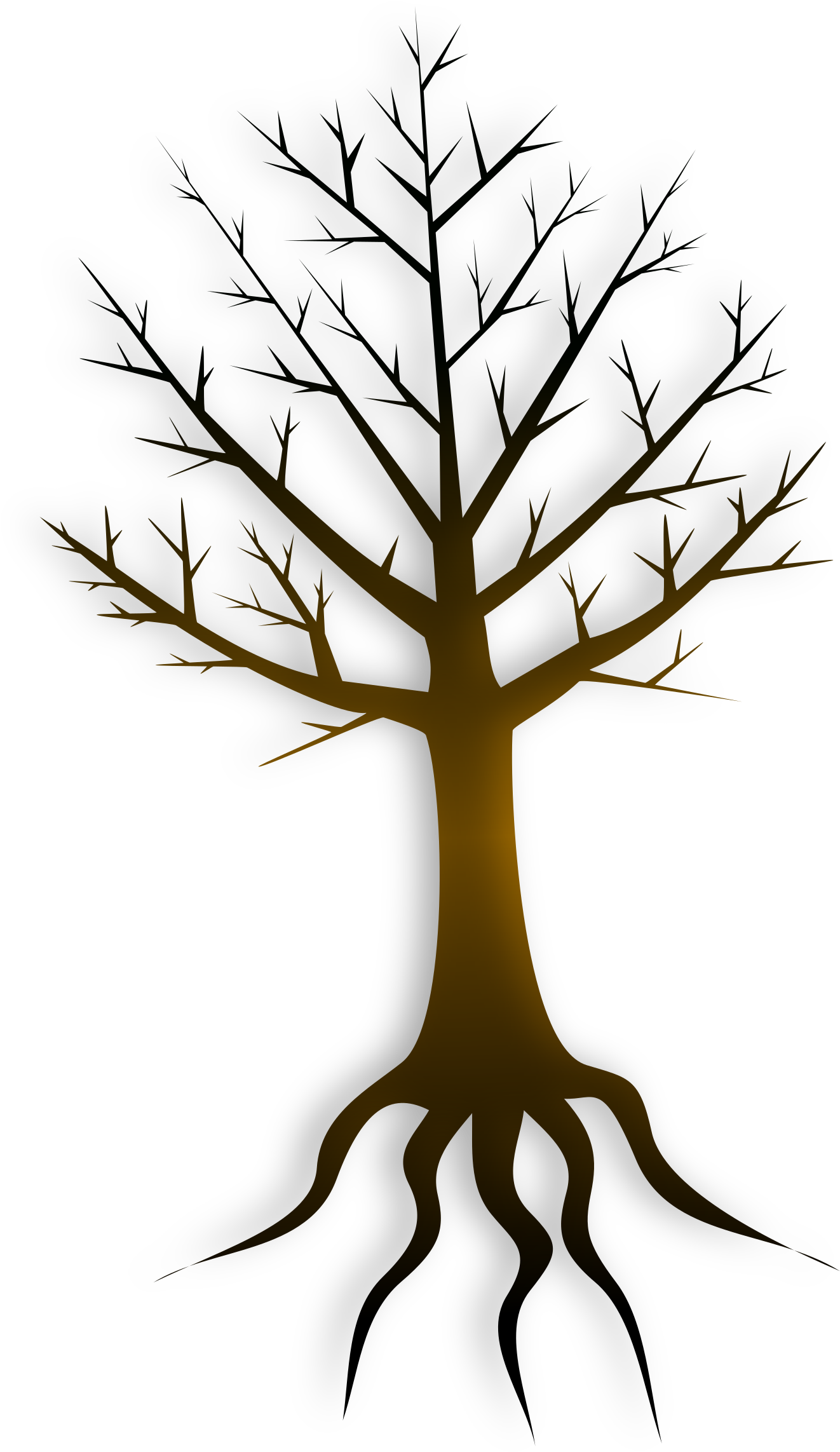 Vektor Akar Pohon - (1393x2400) Png Clipart Download