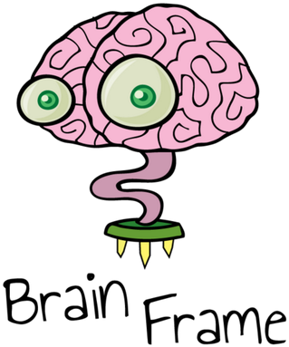 Brain Frame Studios - Robot Cartoon - (400x400) Png Clipart Download