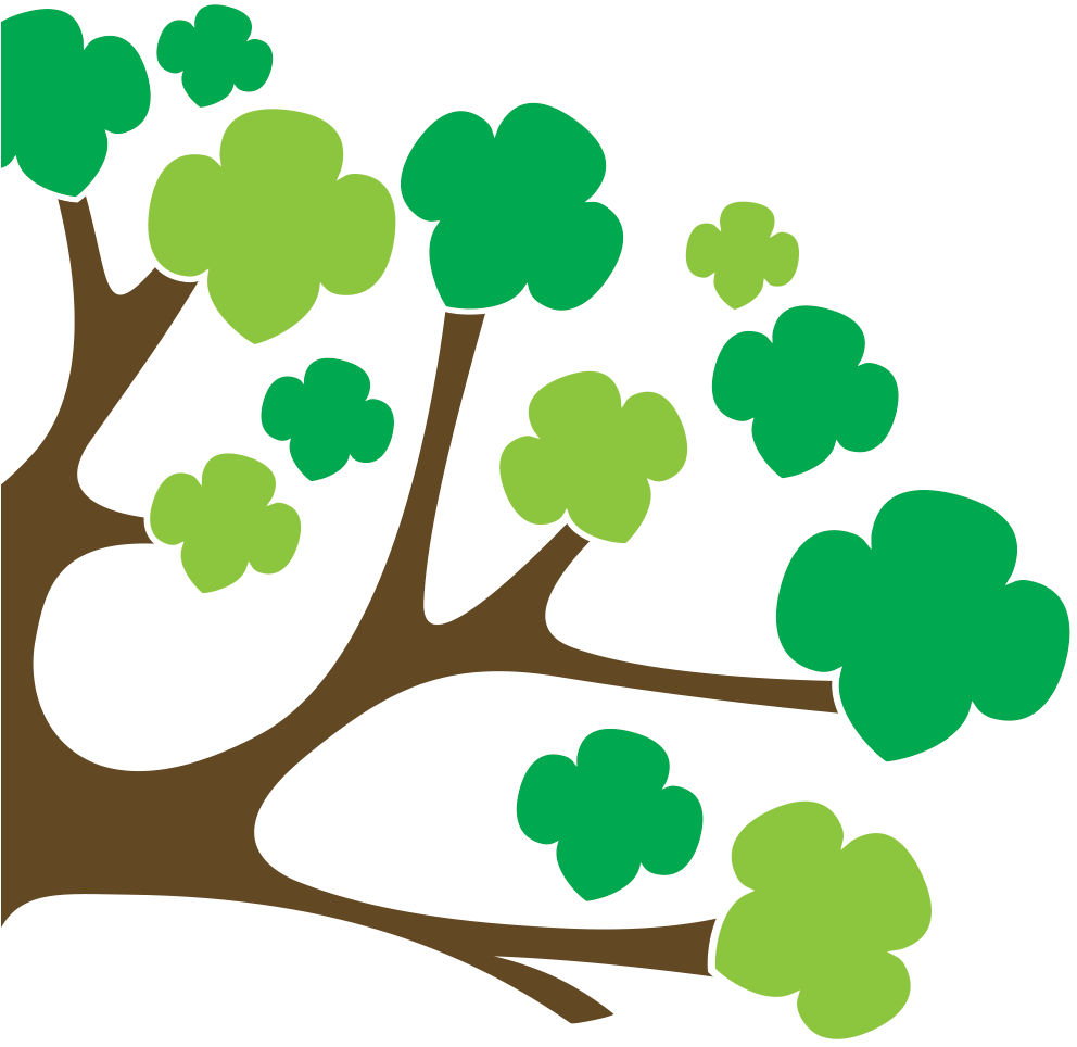 Girl Scout Trefoil Background - (1030x1128) Png Clipart Download
