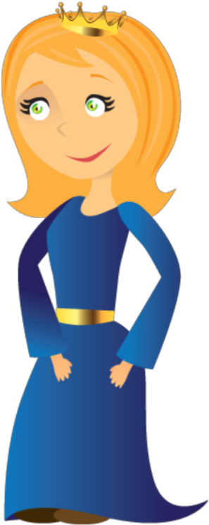 Princess Ariadne - Cartoon - (420x883) Png Clipart Download