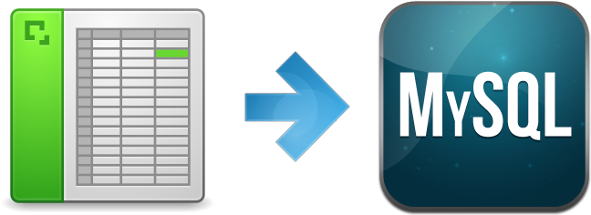 Excel To Mysql Illustration - Import Excel To Mysql - (729x312) Png ...