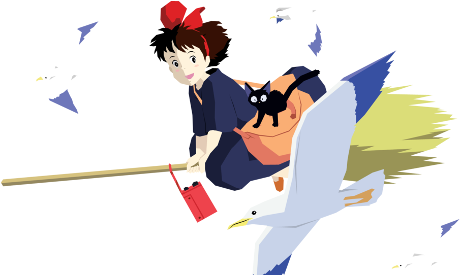 Kiki Vector By Dragonchaser123 - Kiki's Delivery Service Transparent ...