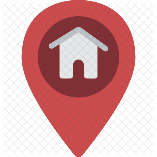 Home Location Icon - Map - (512x512) Png Clipart Download