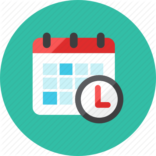 Jquery Datetimepicker Supported - Calendar Time Icon Png - (512x512 ...