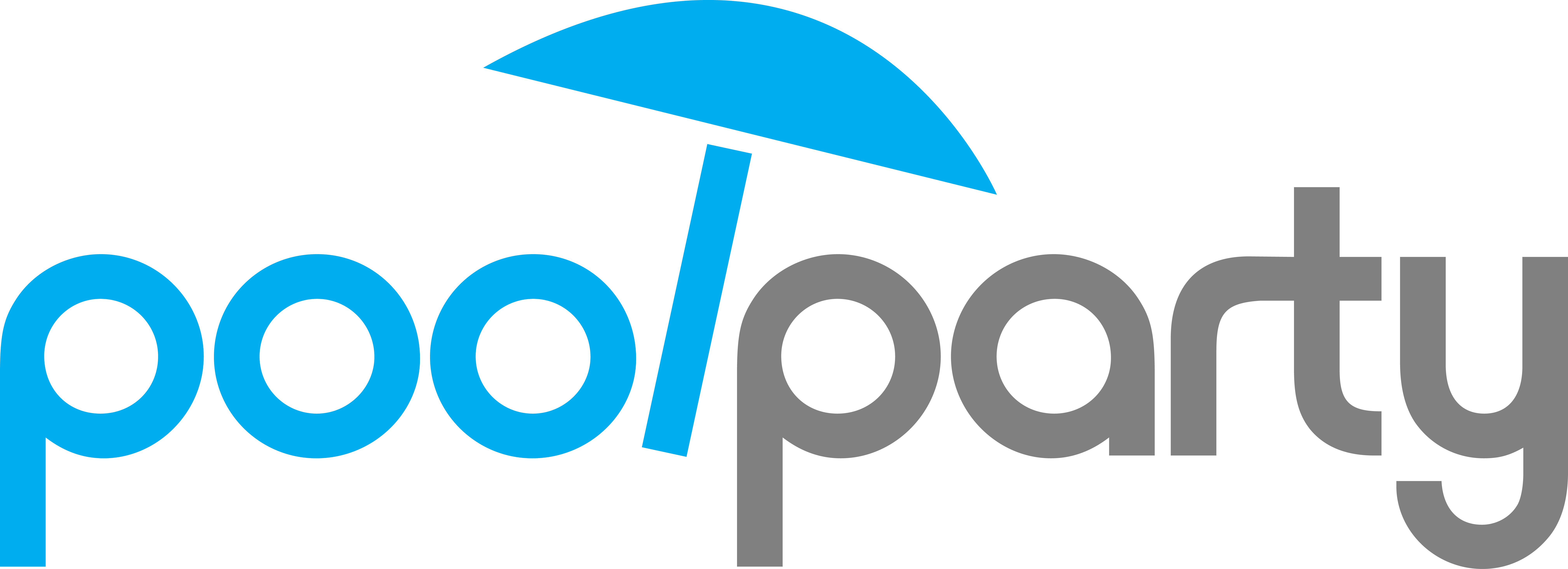 Pool Party Invitations Clipart - Party Word Art Png - (8069x2929) Png ...